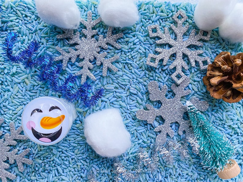 Winter Sensory Kit - Winter Busy Box - Christmas Sensory Bin - Gift for ...