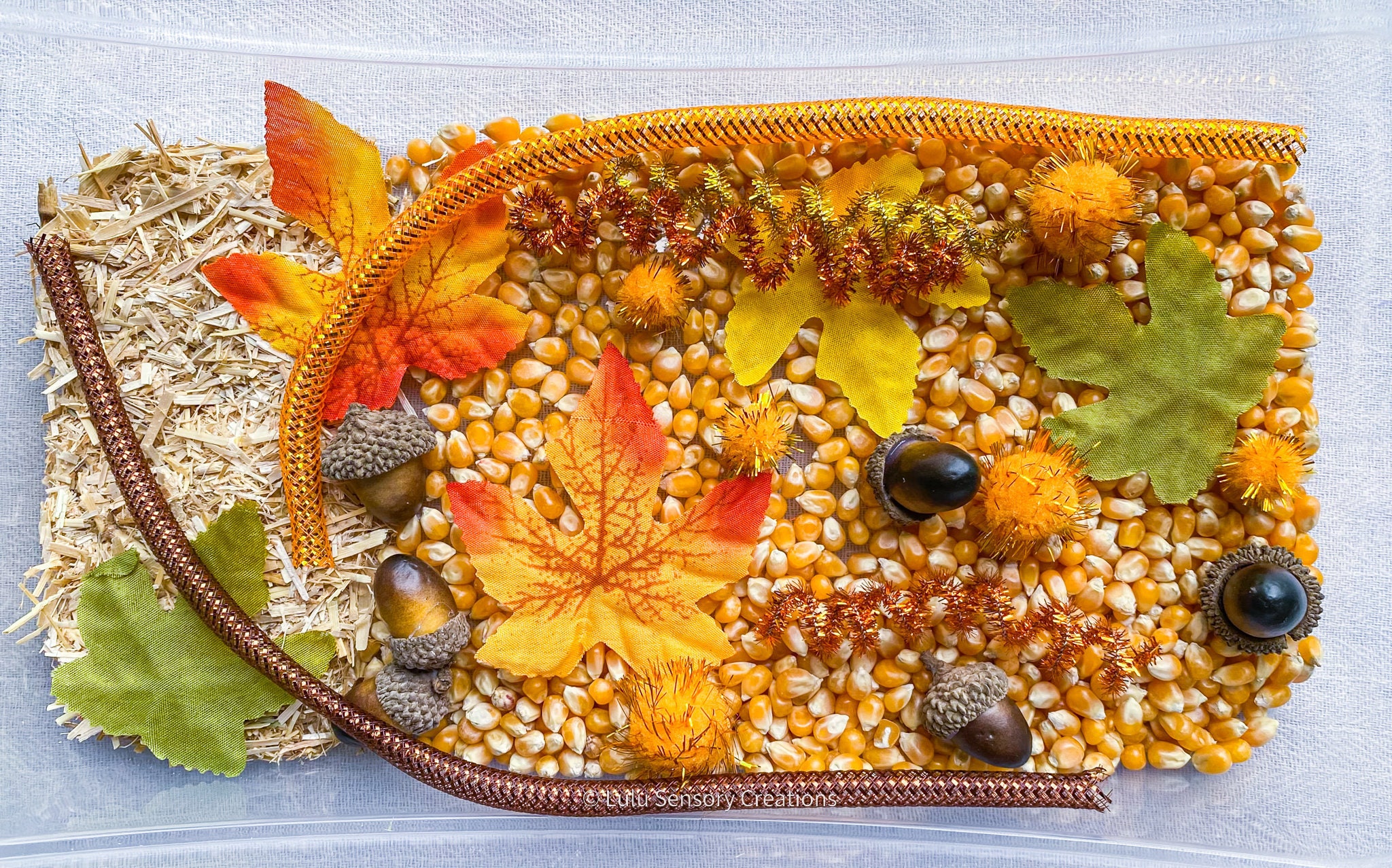 Fall Sensory Kit - Autumn Sensory Bin - Fine Motor Play Kit - Fall ...