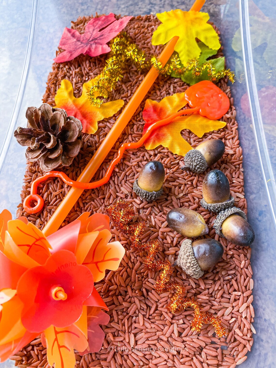 Autumn Sensory Kit - Fall Sensory Bin - Fall Sensory Play - Fall Busy ...