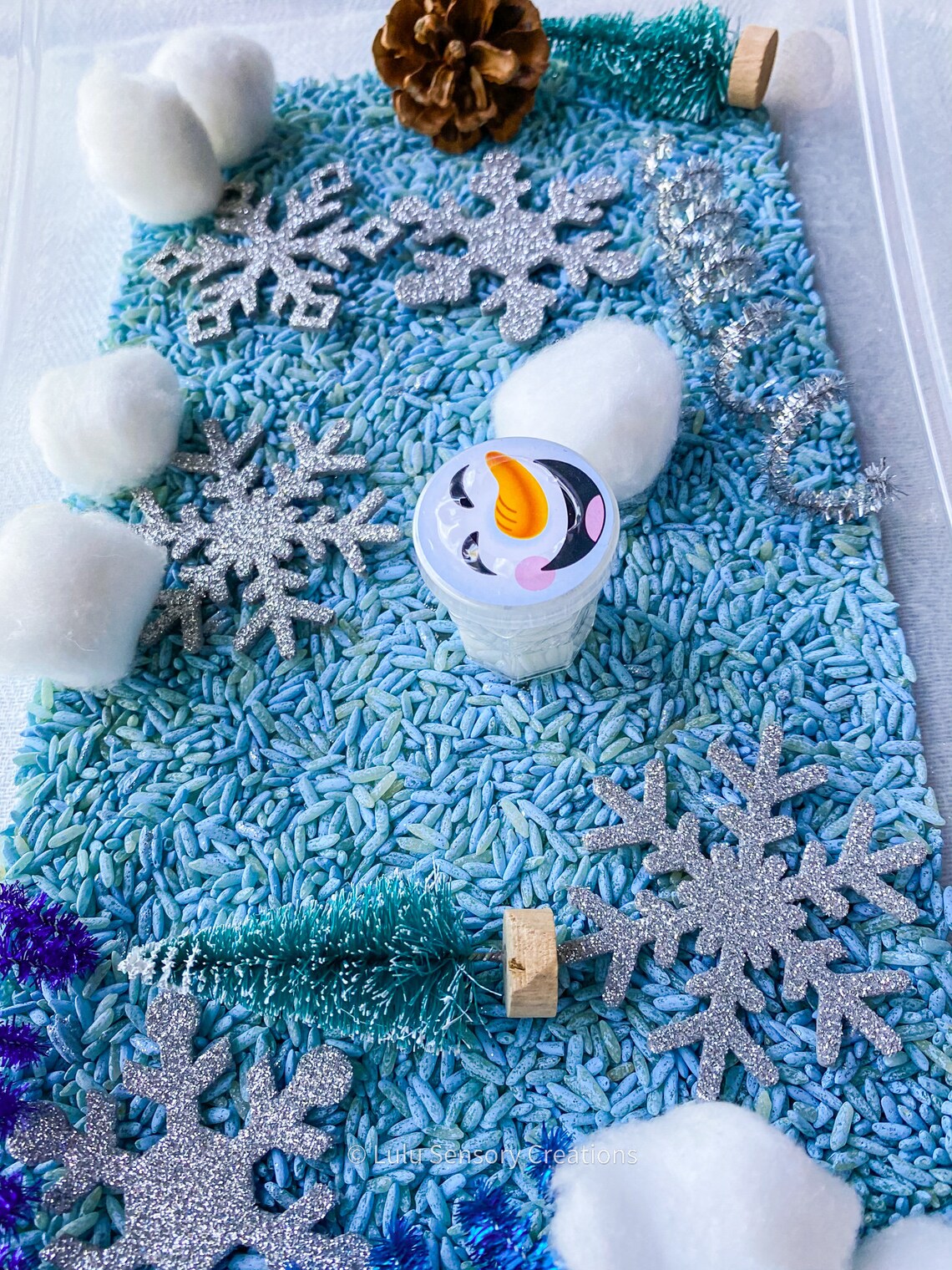 Winter Sensory Kit - Winter Busy Box - Christmas Sensory Bin - Gift for ...
