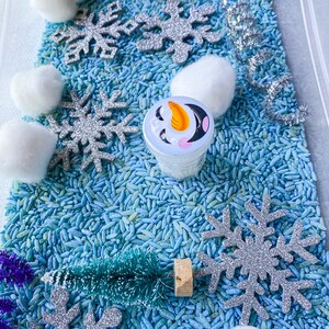 Winter Sensory Kit - Winter Busy Box - Christmas Sensory Bin - Gift for ...