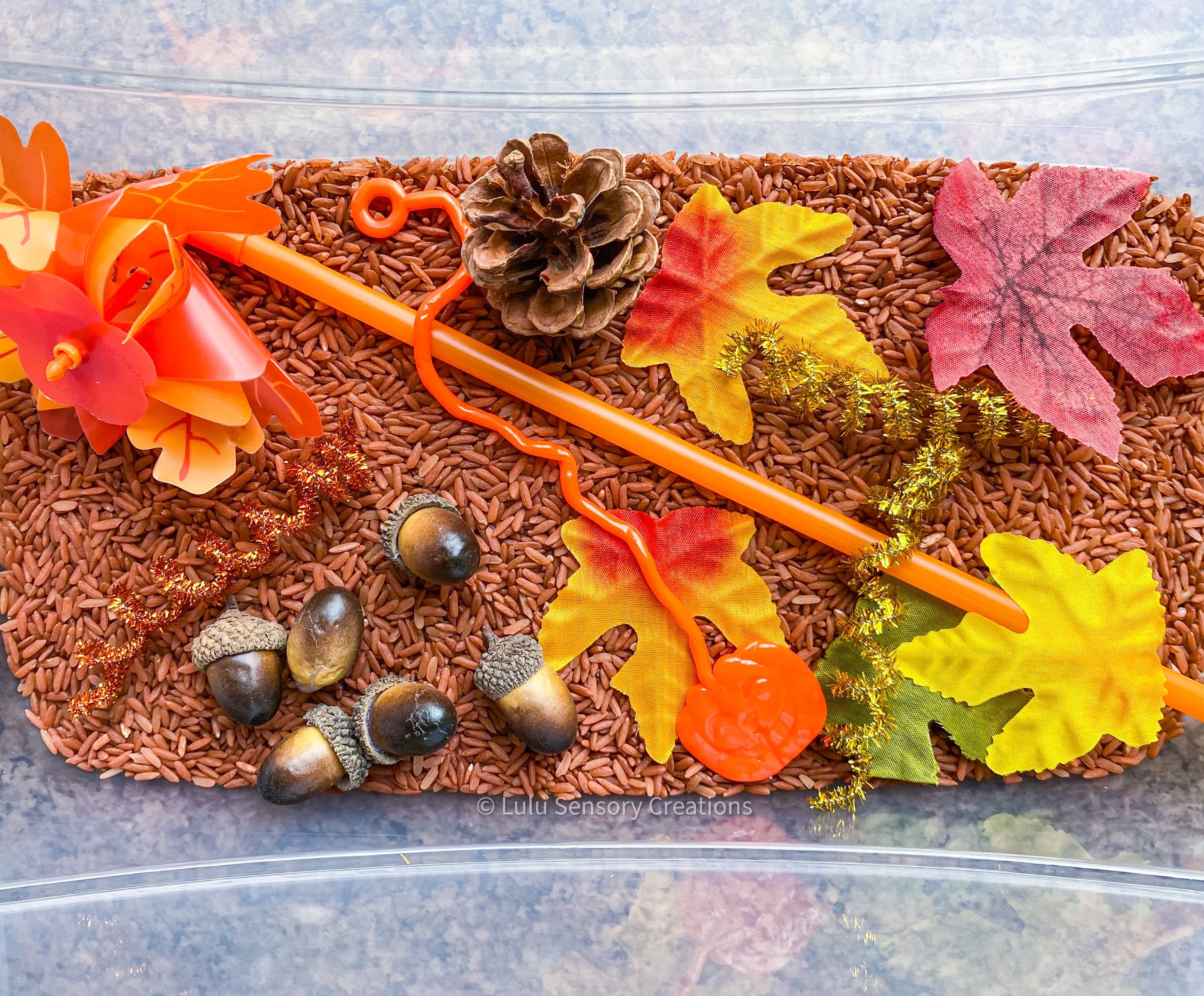 Autumn Sensory Kit - Fall Sensory Bin - Fall Sensory Play - Fall Busy ...