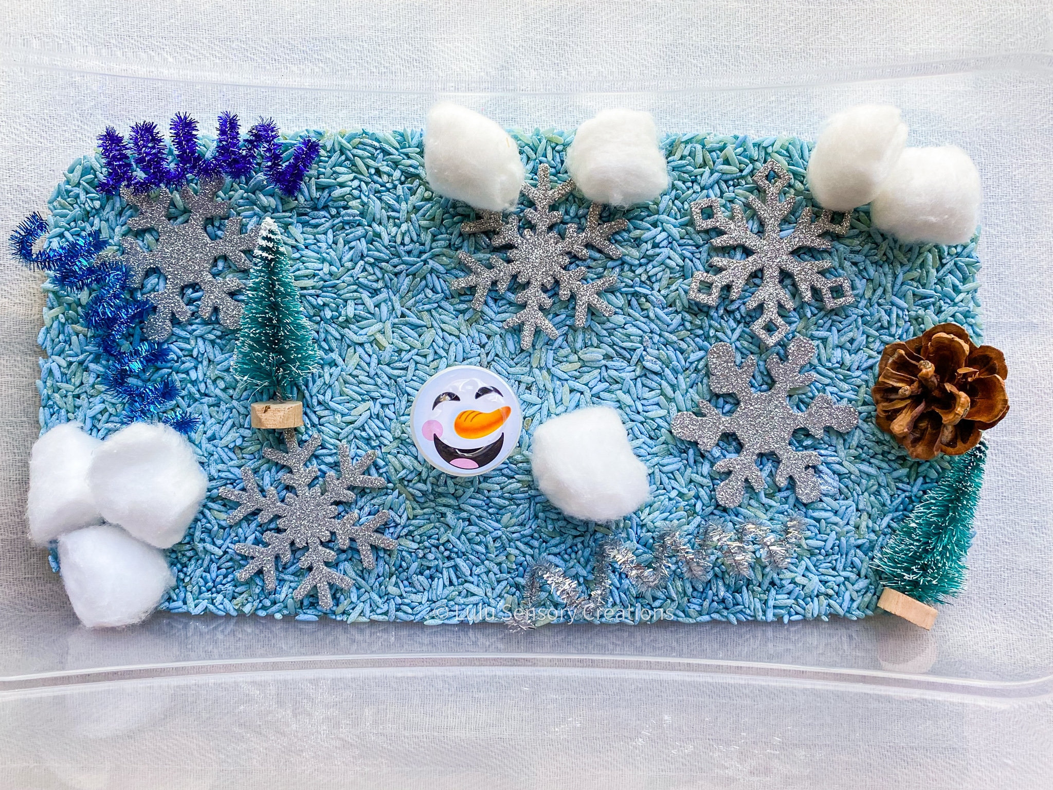Winter Sensory Kit - Winter Busy Box - Christmas Sensory Bin - Gift for ...