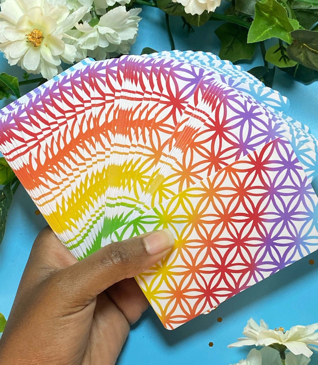 Rainbow Soul Oracle 44 Card Deck (easy to Read) - Etsy