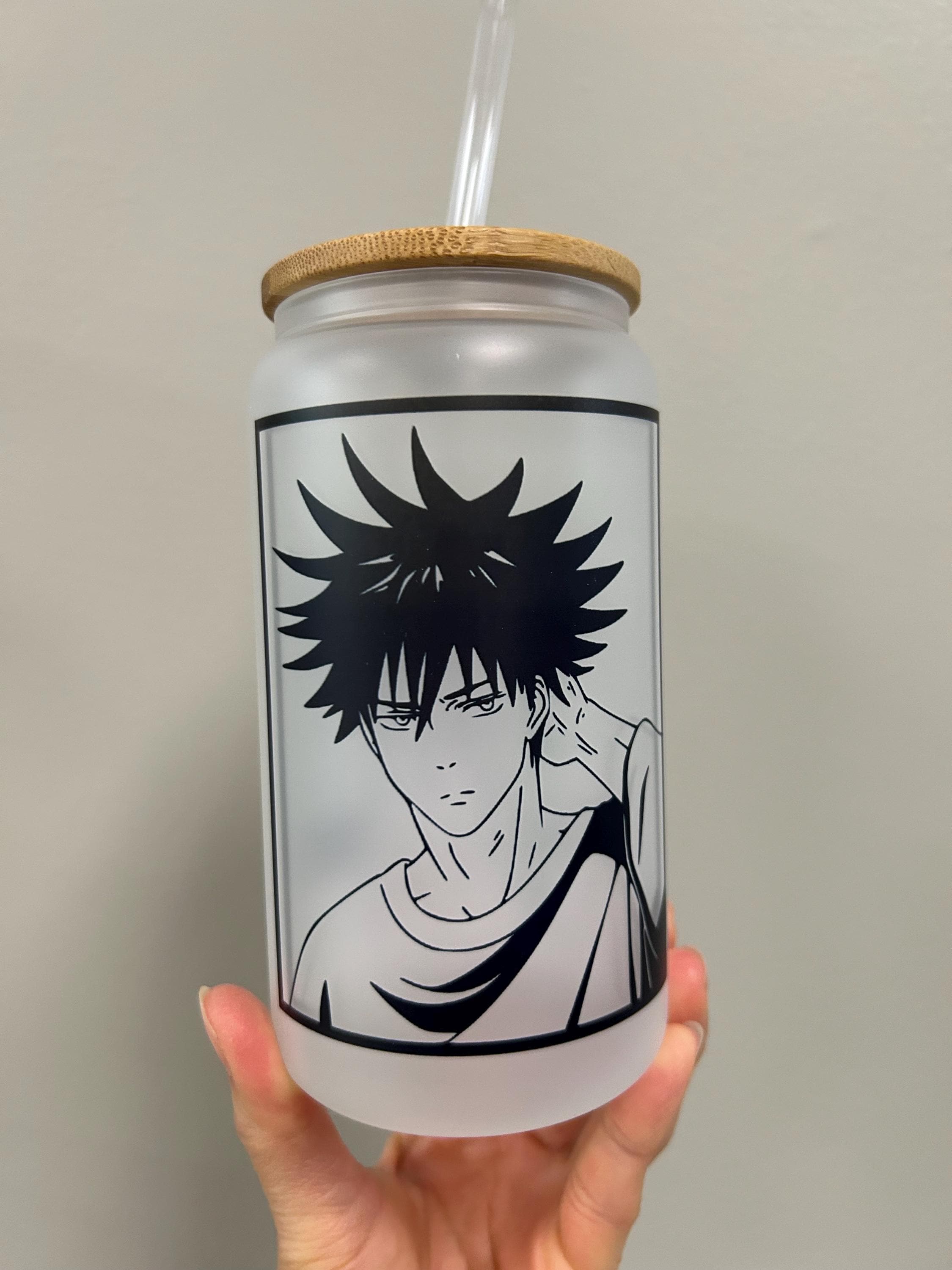Anime Cup Inspired Coffee Cup Soda Can Glass Beer Can Glass Matcha Cup ...