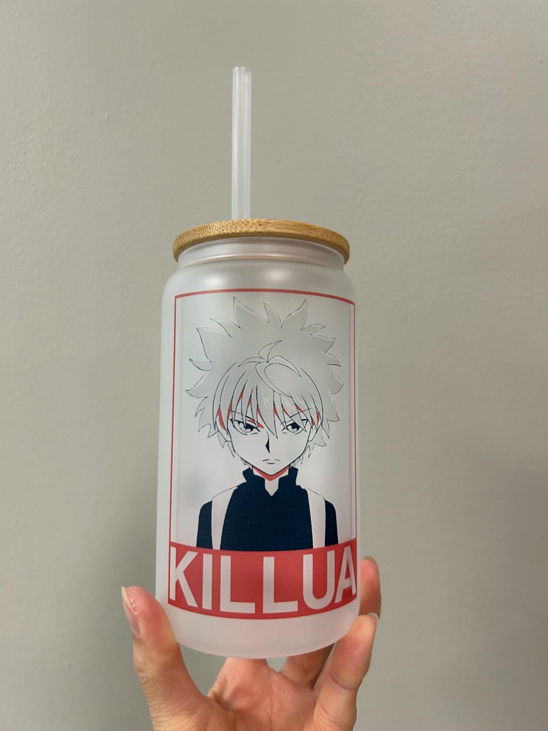 Anime Cup Hunter Hunter Killua Inspired Coffee Cup Soda Can Glass Beer ...