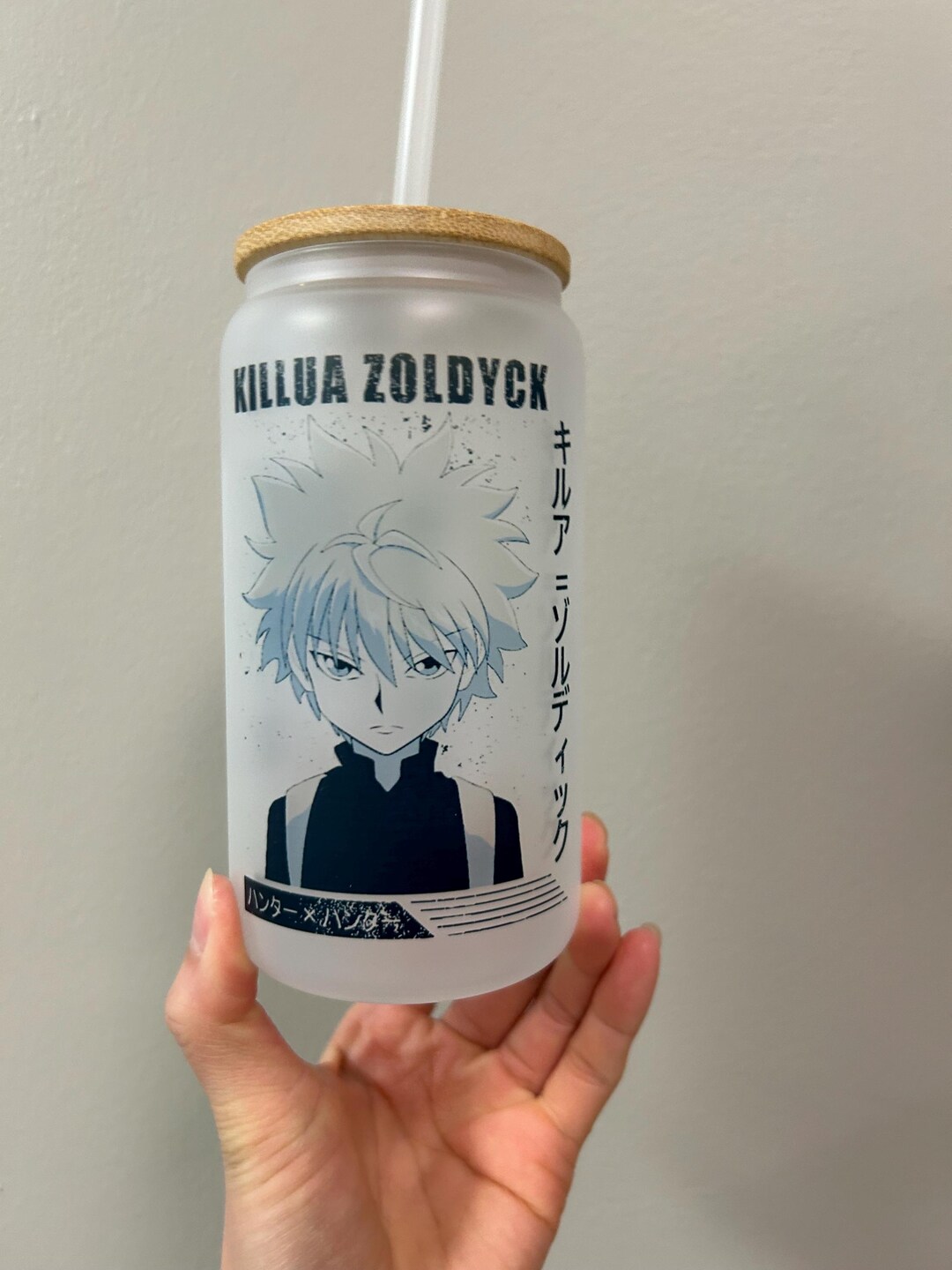 Anime Cup Hunter Hunter Killua Inspired Coffee Cup Soda Can Glass Beer ...