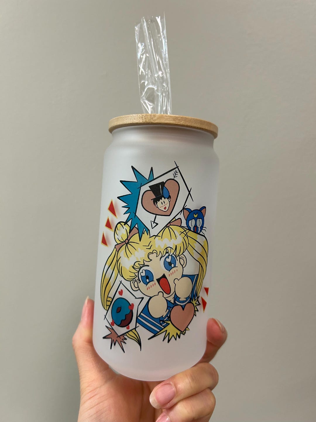 Anime Cup Inspired Cup | Coffee Cup | Soda Can |beer Can Glass | Matcha ...