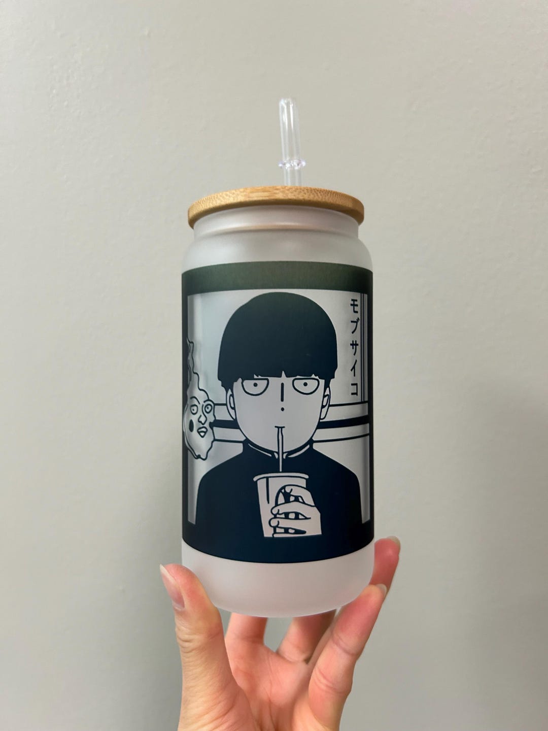 Mob Psycho Anime Cup Coffee Cup Soda Can Glass Beer Can Glass Matcha ...
