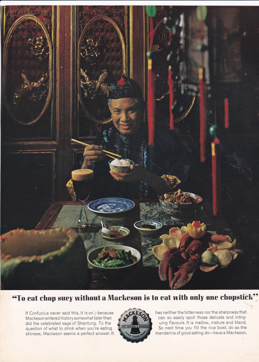 1963 MACKESON MAGAZINE ADVERT - Etsy