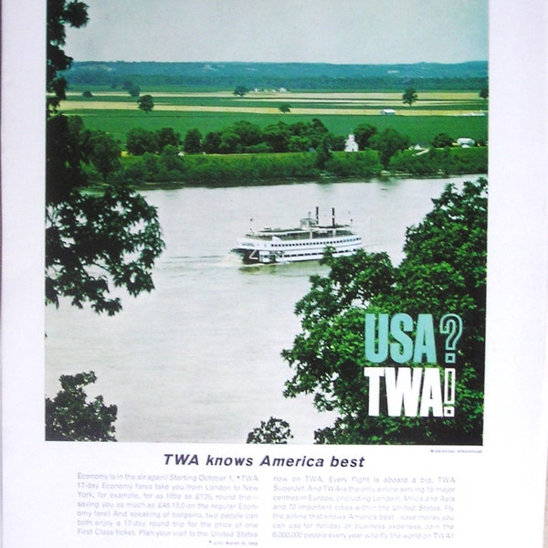 Trans World Airlines - Etsy