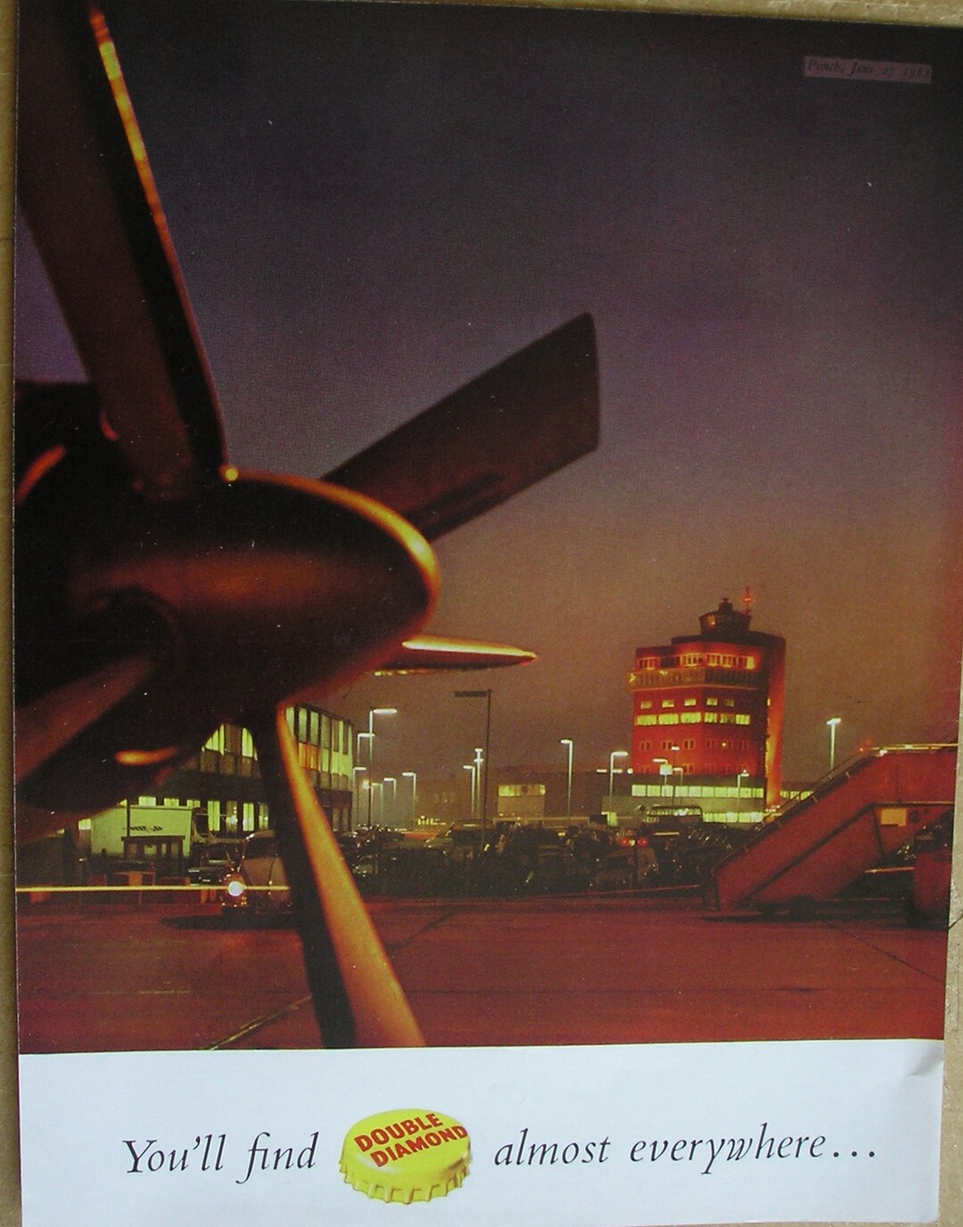 1962 DOUBLE DIAMOND BEER Magazine Advert - Etsy