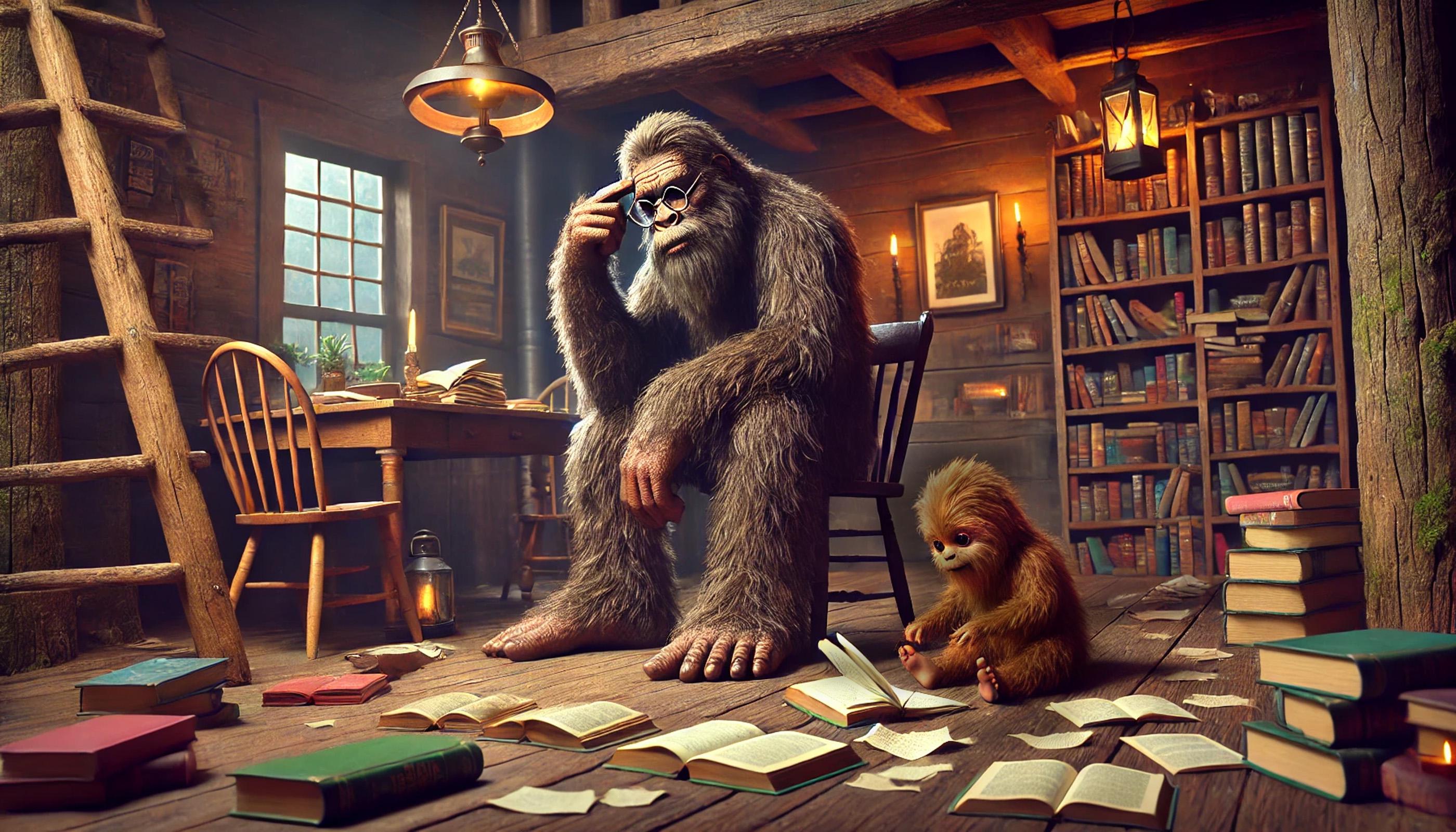 Bundle: Sasquatch Bigfoot Library Reading Bundle - 10 High Resolution ...