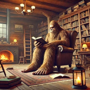 Bundle: Sasquatch Bigfoot Library Reading Bundle - 10 High Resolution ...