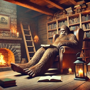 Bundle: Sasquatch Bigfoot Library Reading Bundle - 10 High Resolution ...