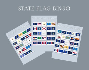 WORLD FLAG BINGO Printable Great for Classroom - Etsy