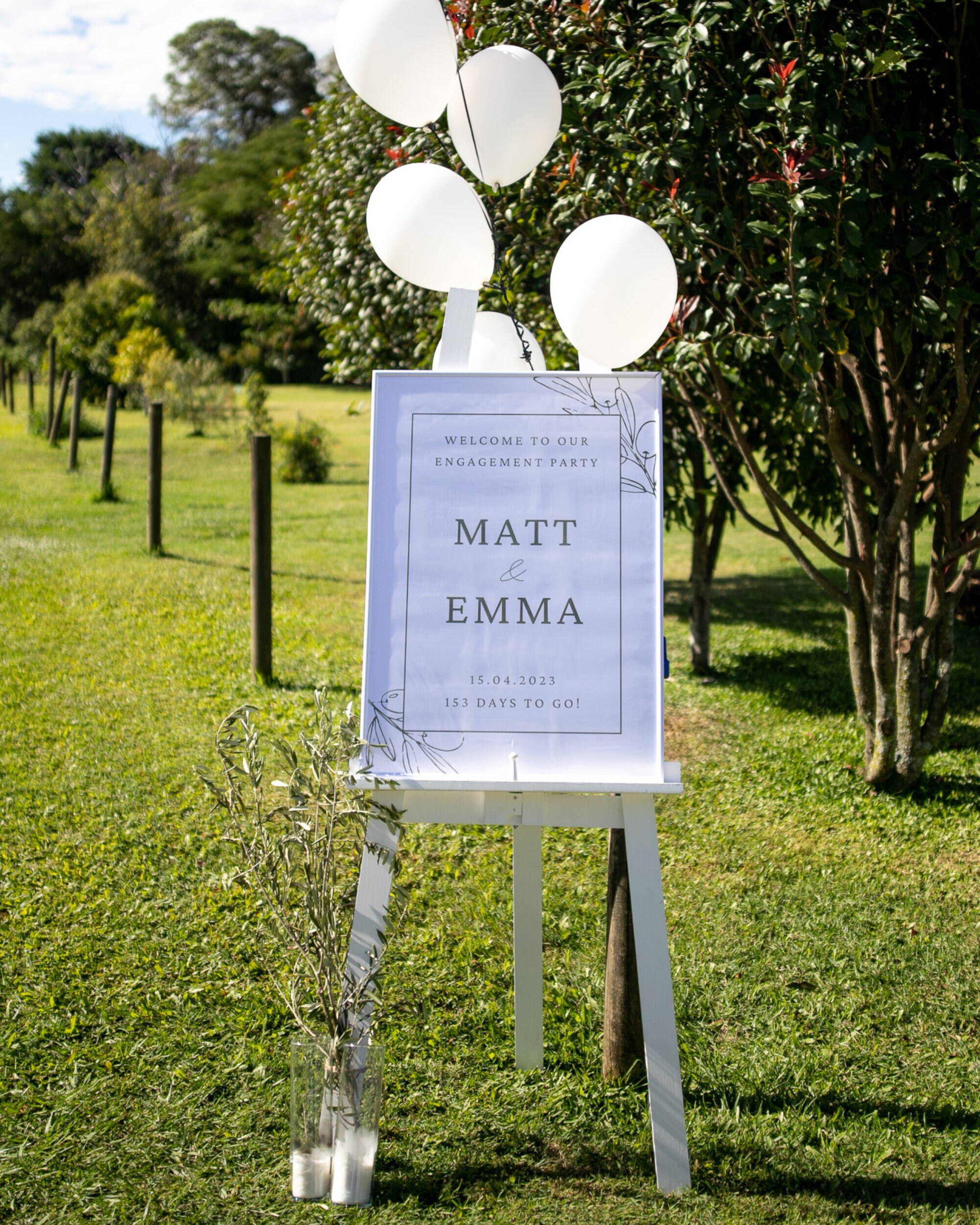 Tuscan Welcome Sign for Wedding or Engagement Party Fully Customizable ...