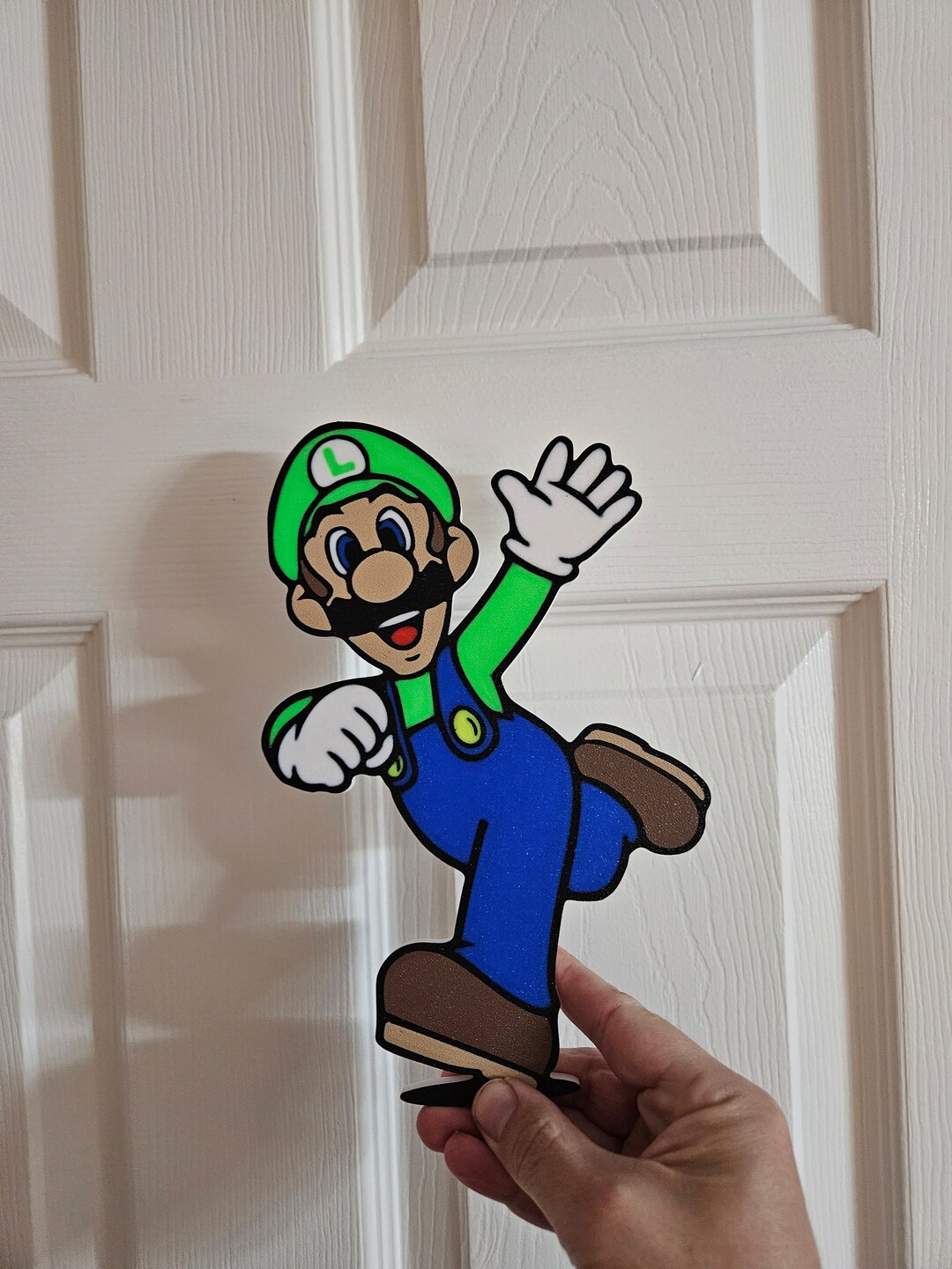Luigi Wall Art - Etsy