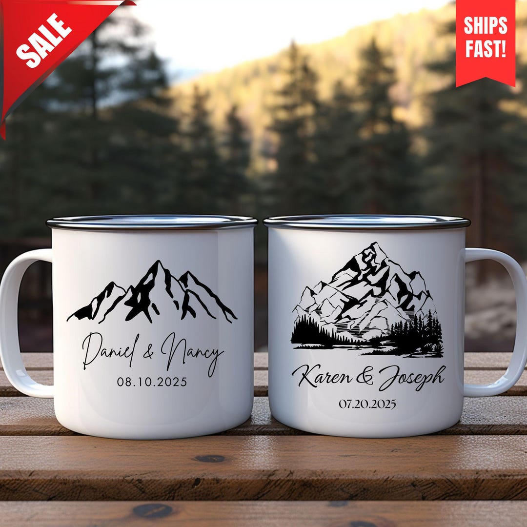 Custom Camp Mug, Personalized Camp Mug, Personalized Campfire Mug ...