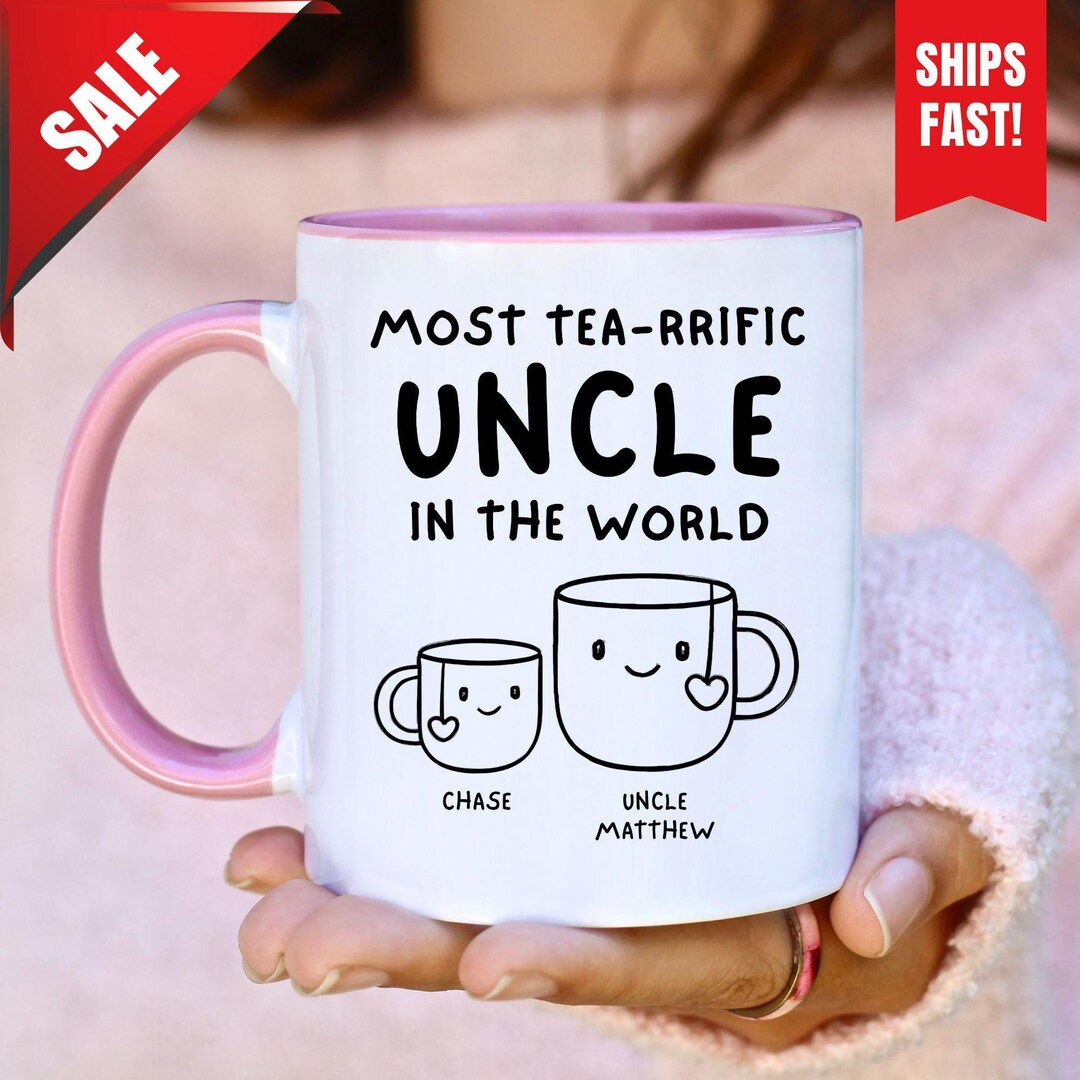 New Uncle Gift, Pregnancy Announcement Cup for Uncle, New Uncle Mug ...