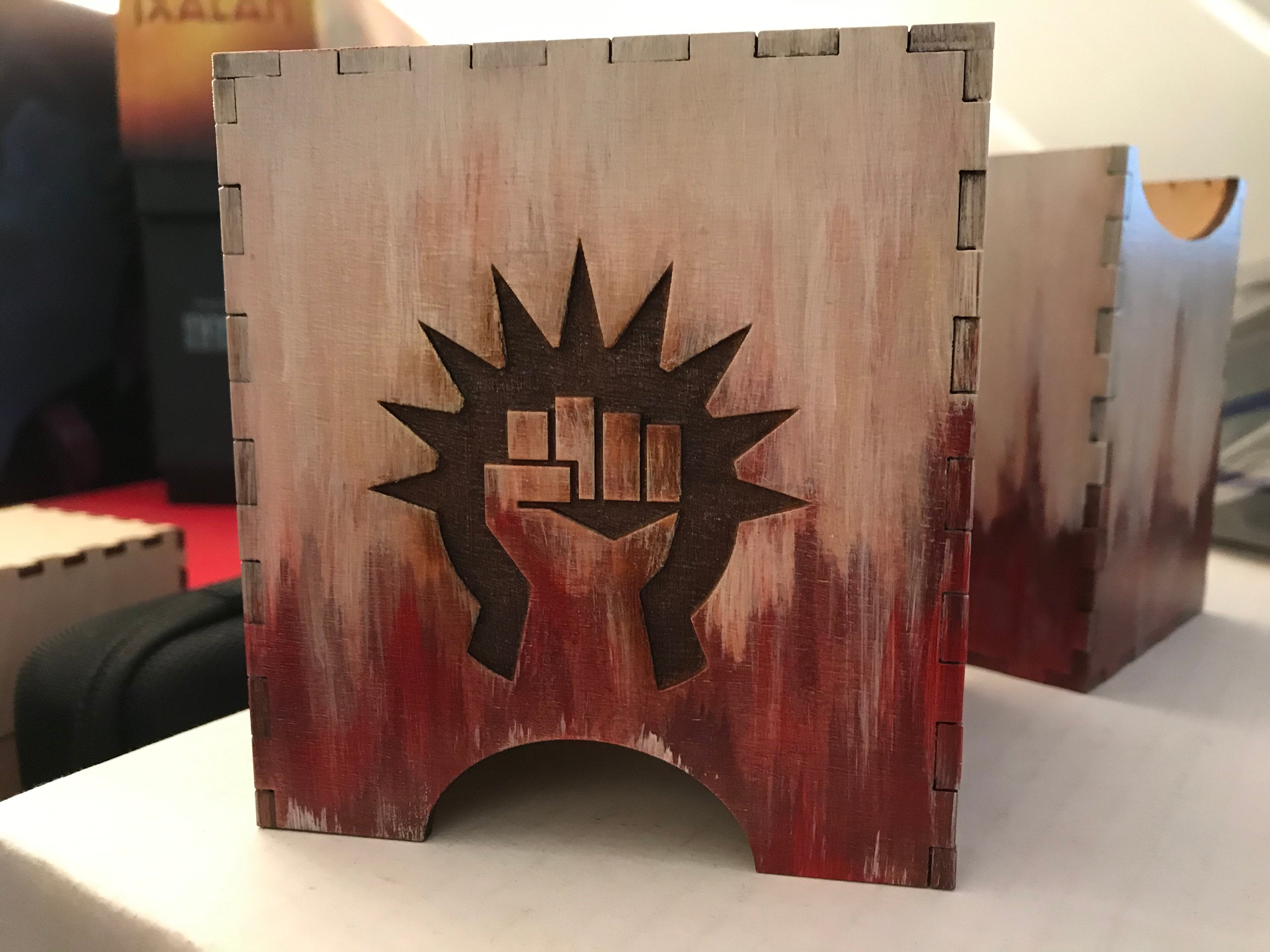 Boros Legion Guild Hand-finished Commander Deck Box | Etsy