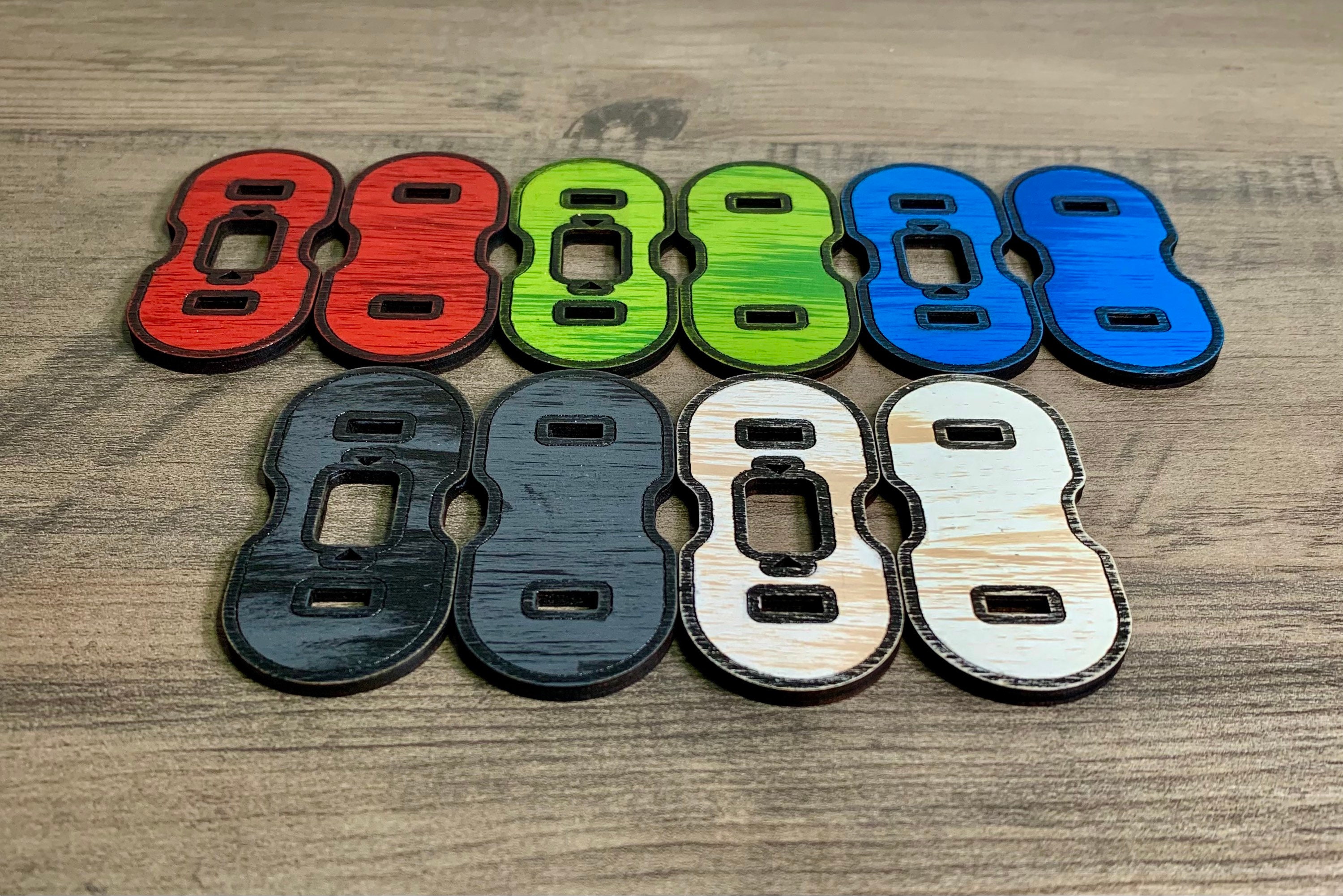 Life counter/tracker hand finished/laser cut | Etsy