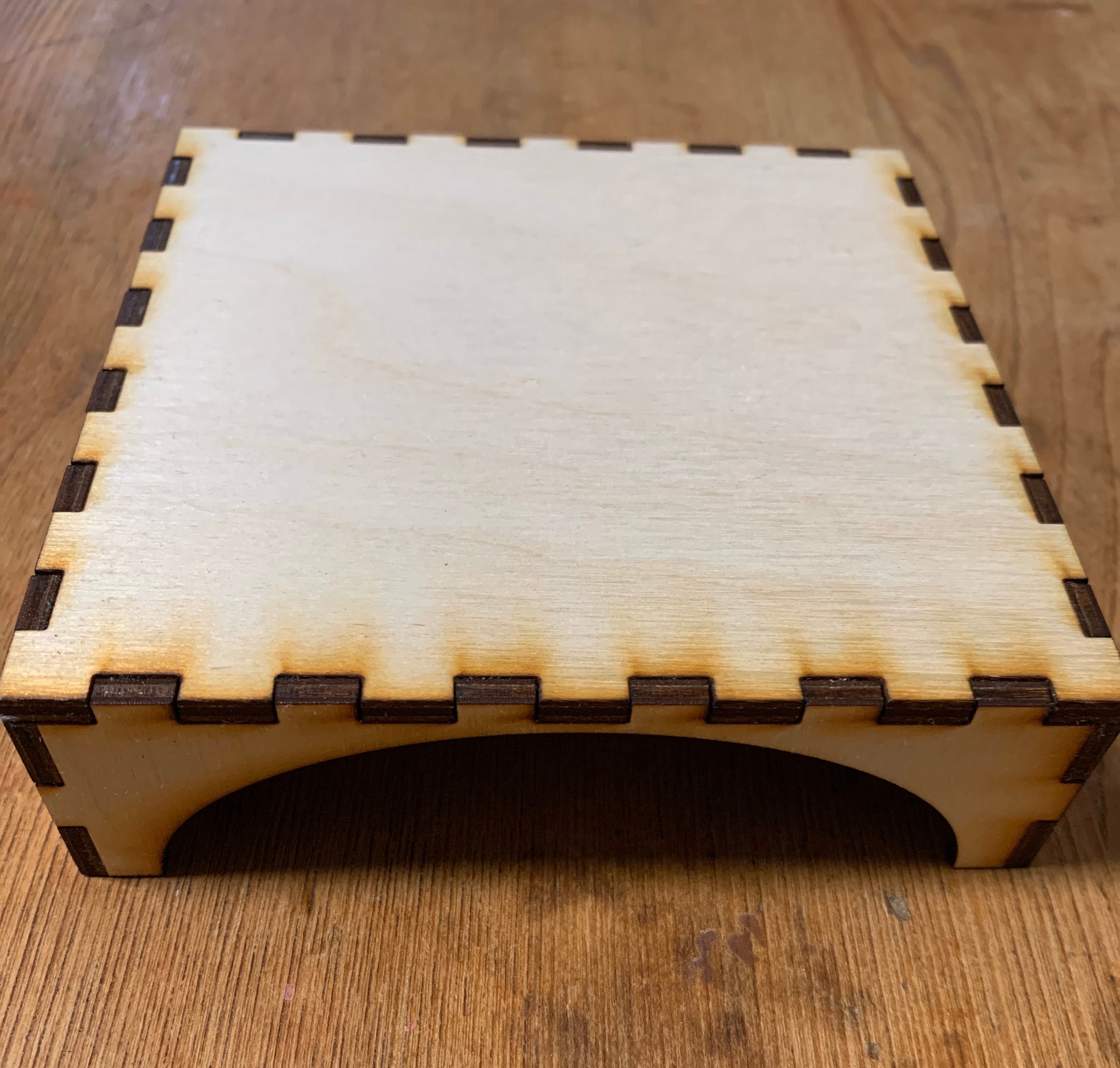 Laser Engraved Polyhedral Dice Coaster Holder | Etsy