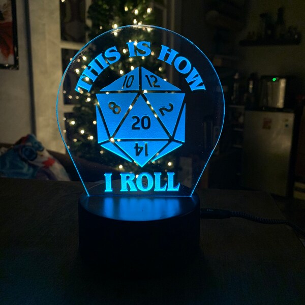 Edge Lit Sign - Etsy