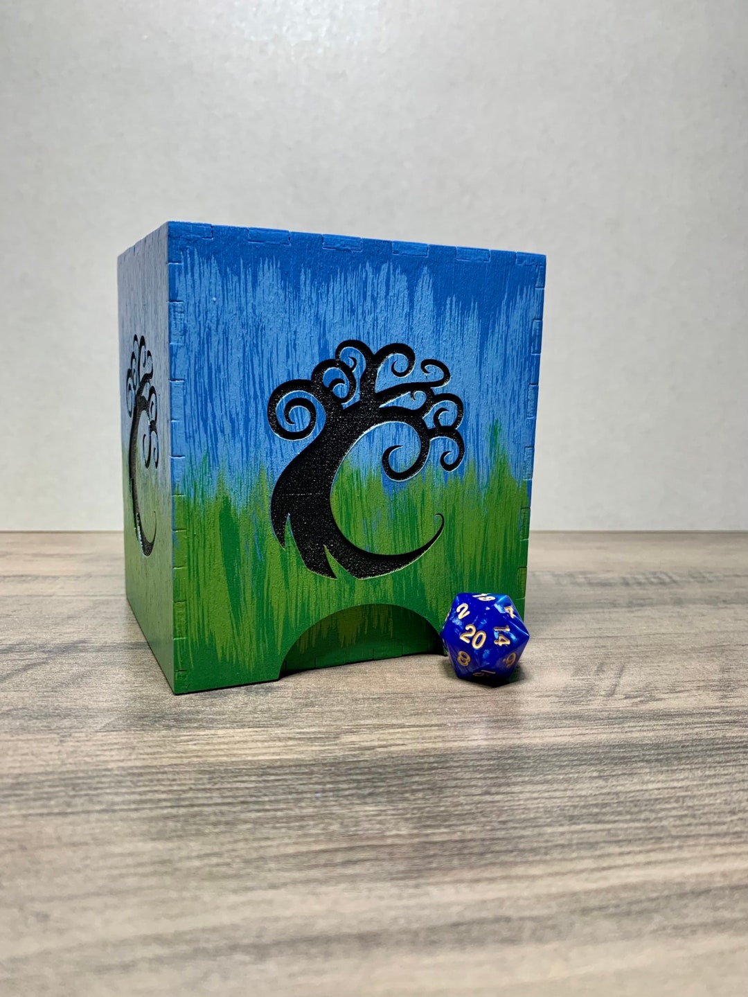 Hand Finished Simic Combine Commander Deck Box - Etsy
