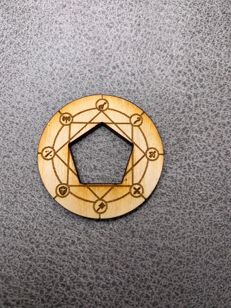 Laser Cut and Engraved Inspiration Token - Etsy