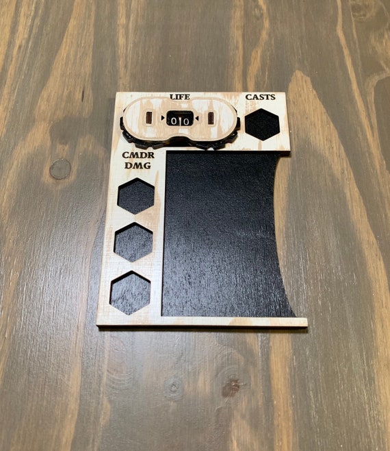 EDH Commander Life Counter Command Zone Tray - Etsy