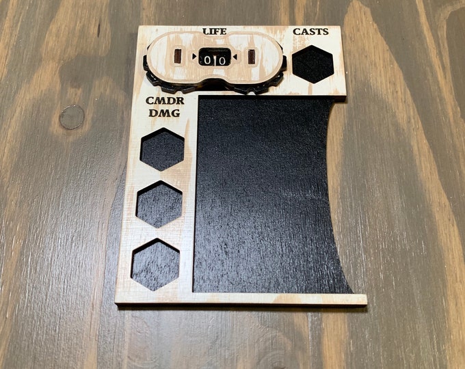 EDH Commander Life Counter Command Zone Tray - Etsy