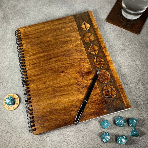 Wooden Notebook - Etsy