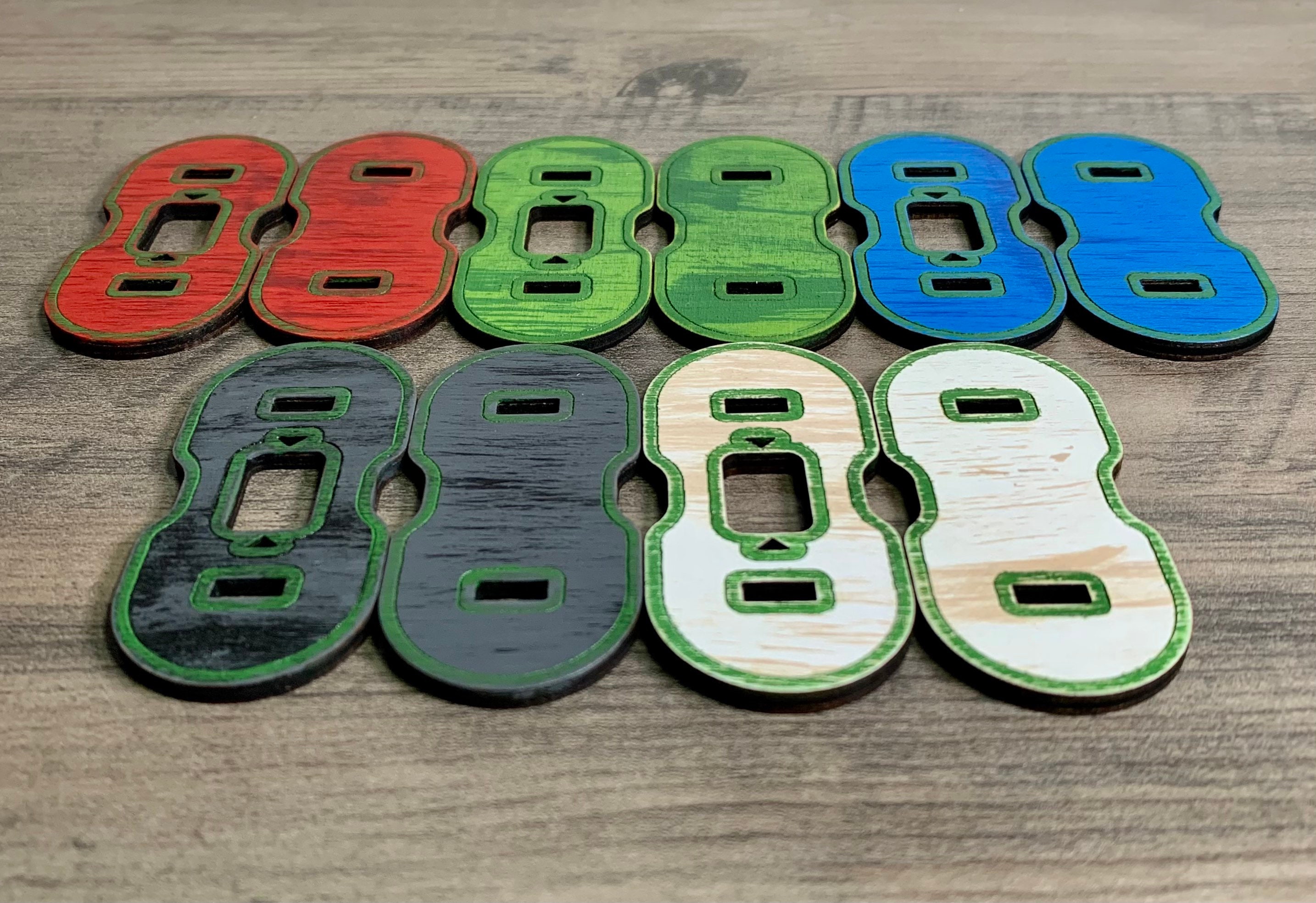 Life counter/tracker hand finished/laser cut | Etsy