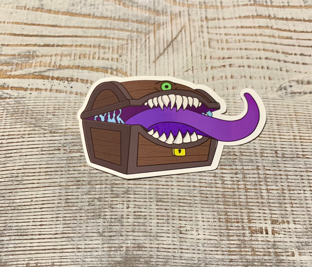 Mimic Vinyl Sticker | Andreakdoodles Exclusive - Etsy