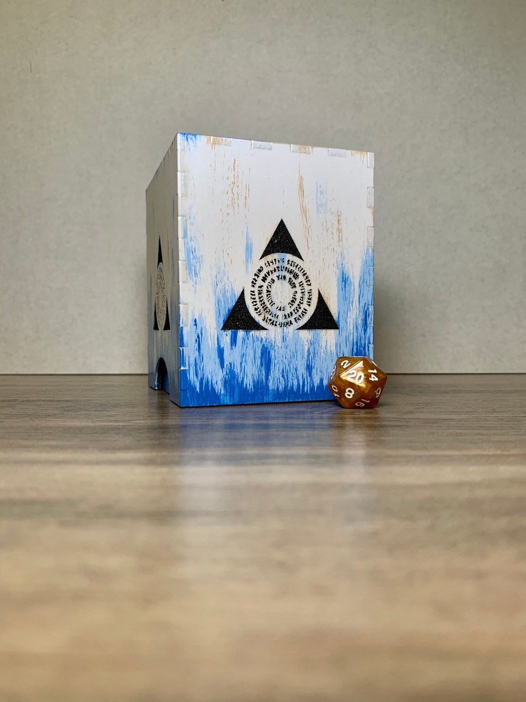 Hand-finished Azorius Senate Commander Deck Box - Etsy