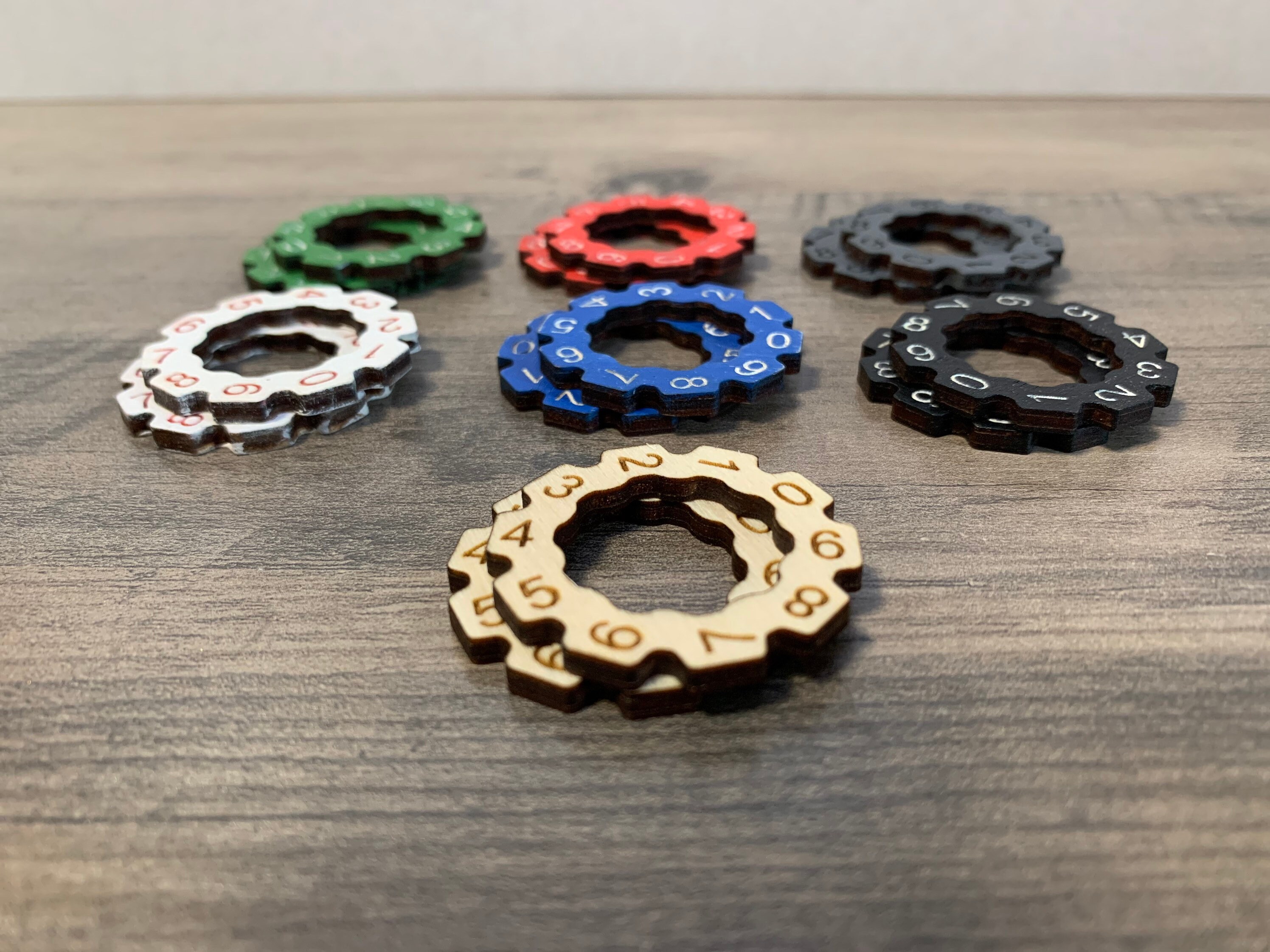 Life counter/tracker hand finished/laser cut | Etsy