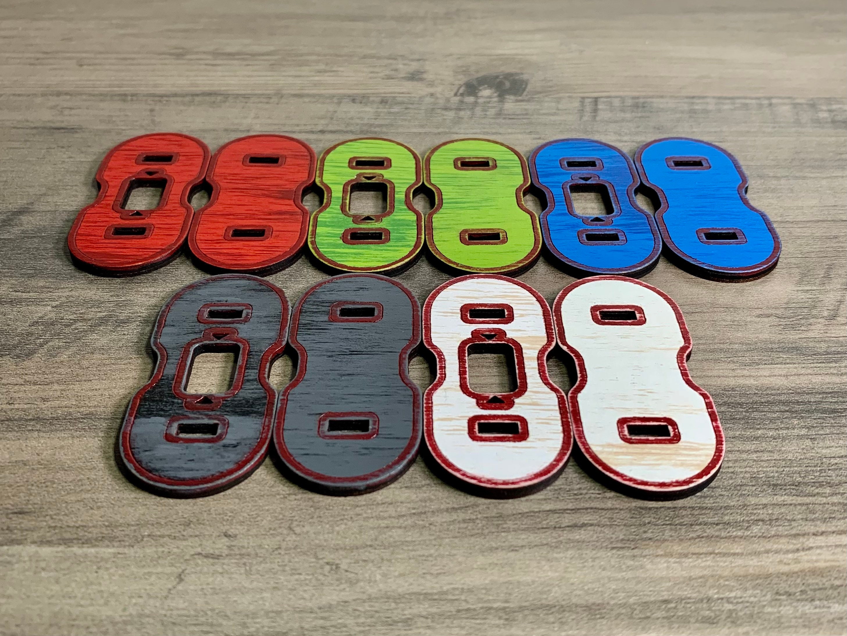 Life counter/tracker hand finished/laser cut | Etsy