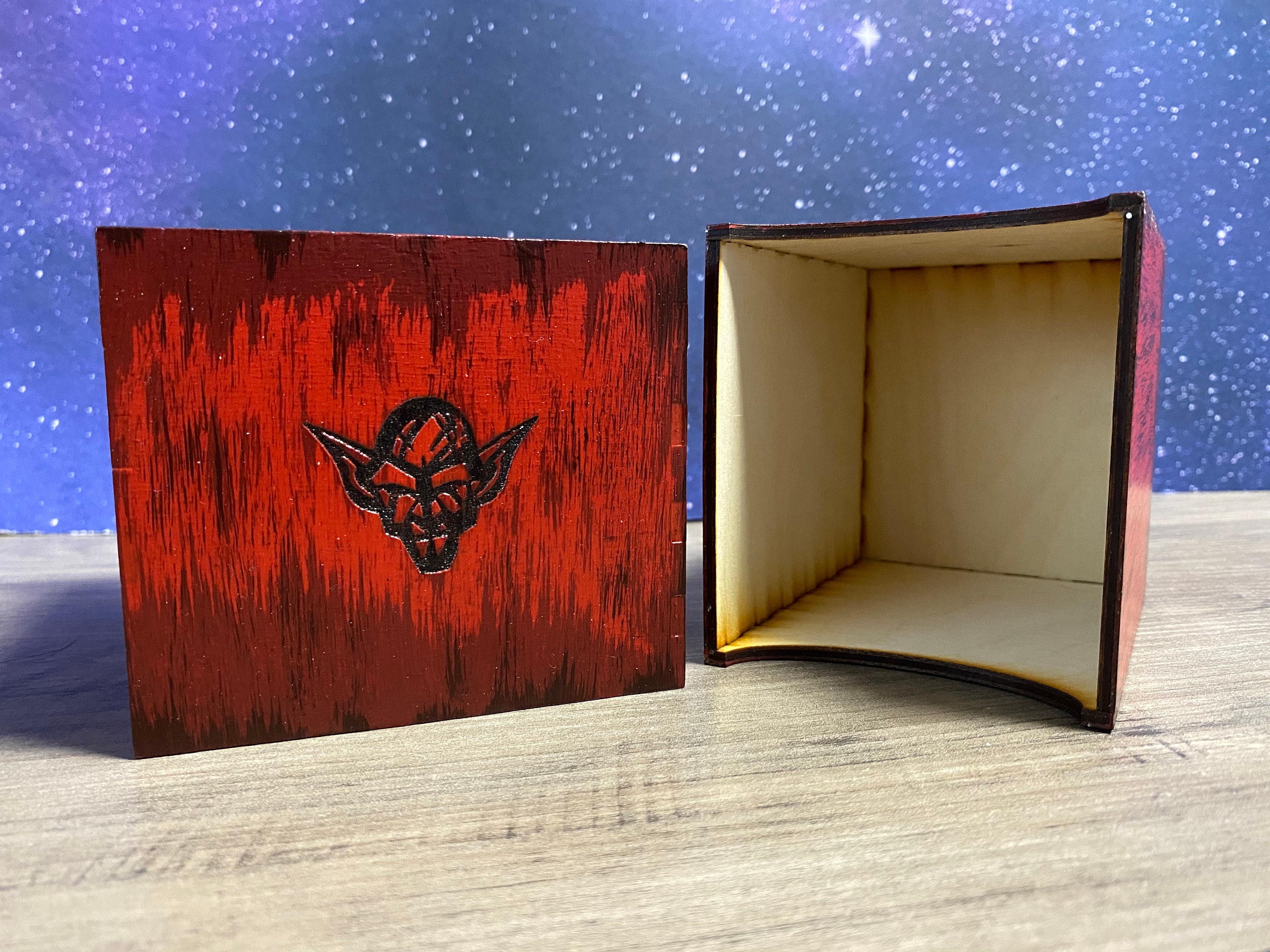 100 Card Goblin Commander Hand-finished Deck Box | Etsy