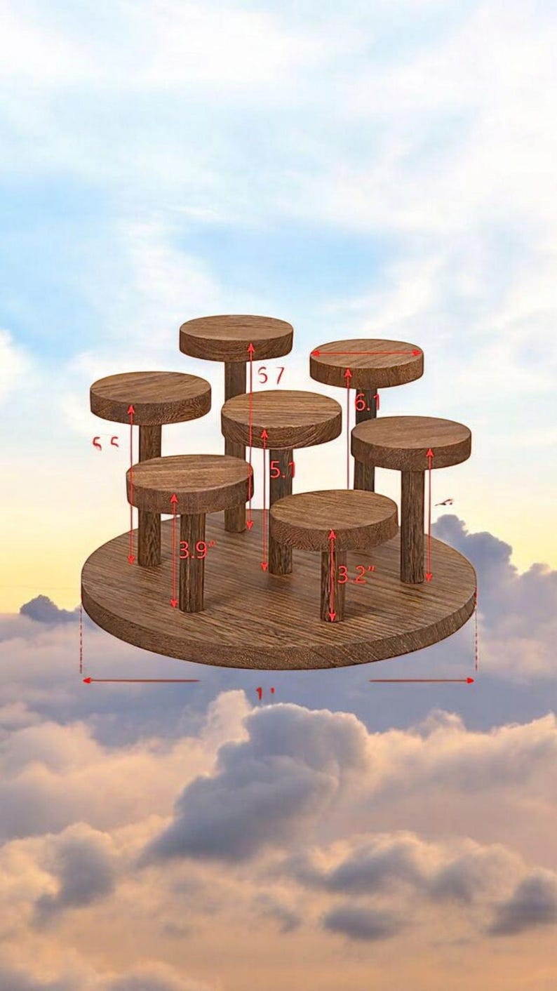 Wooden Multiple Riser Set - Etsy