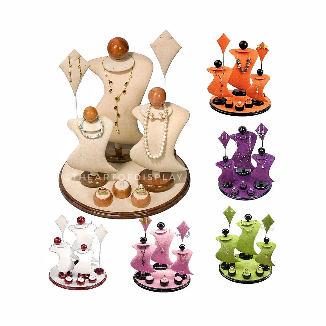 Jewelry Display Set, Colorful Display, Storefront Display, Fancy ...