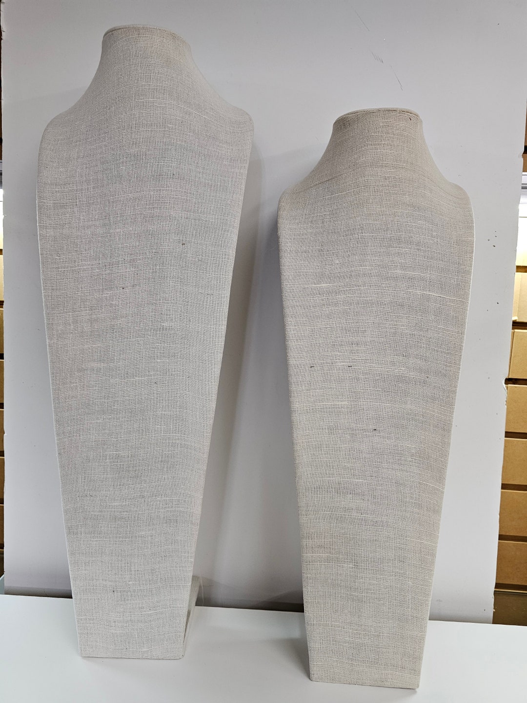 Linen Neck Display - Etsy