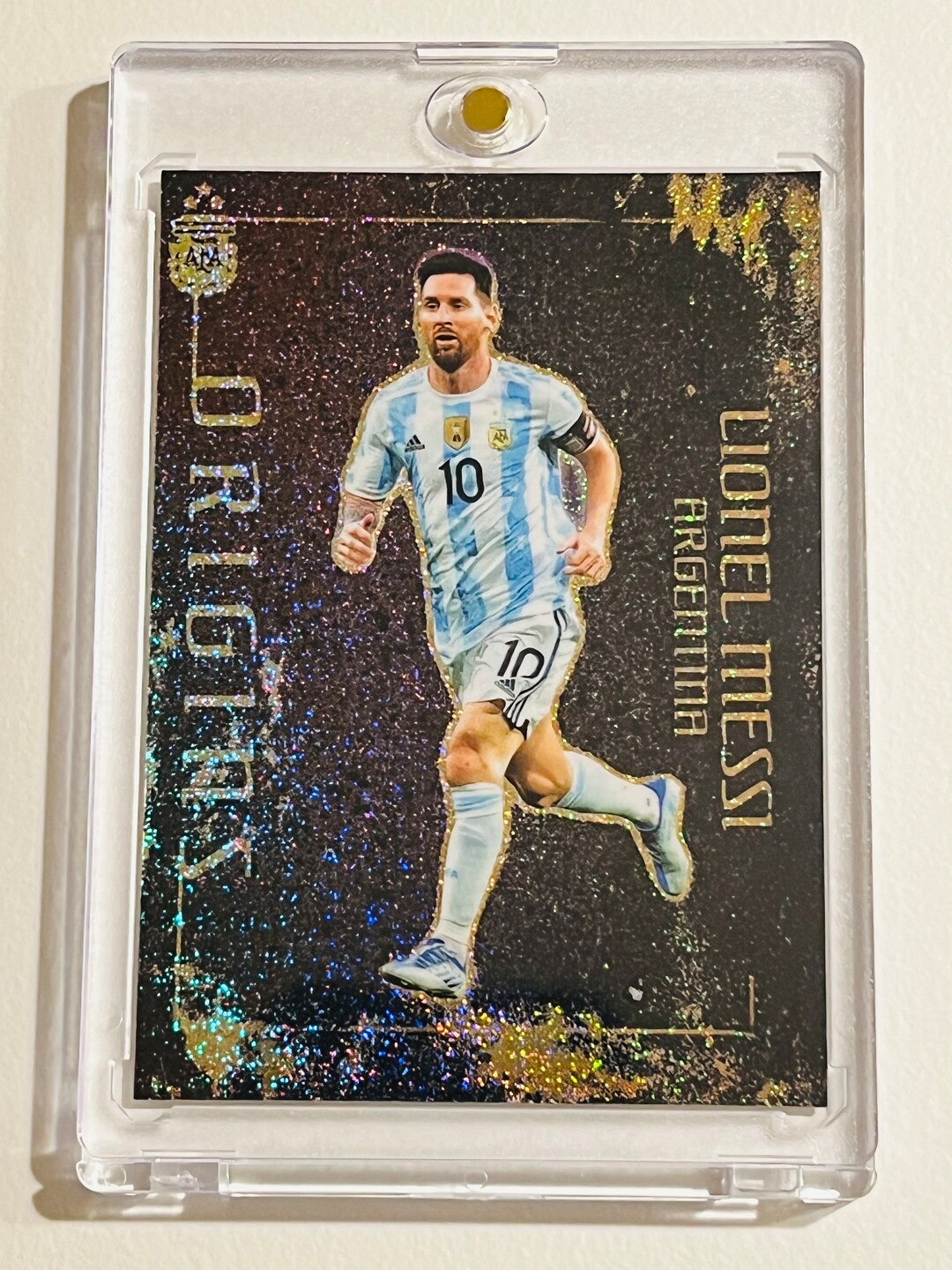 2023 Lionel Messi Origins Blank Slate Gold Dust Refractor - Etsy