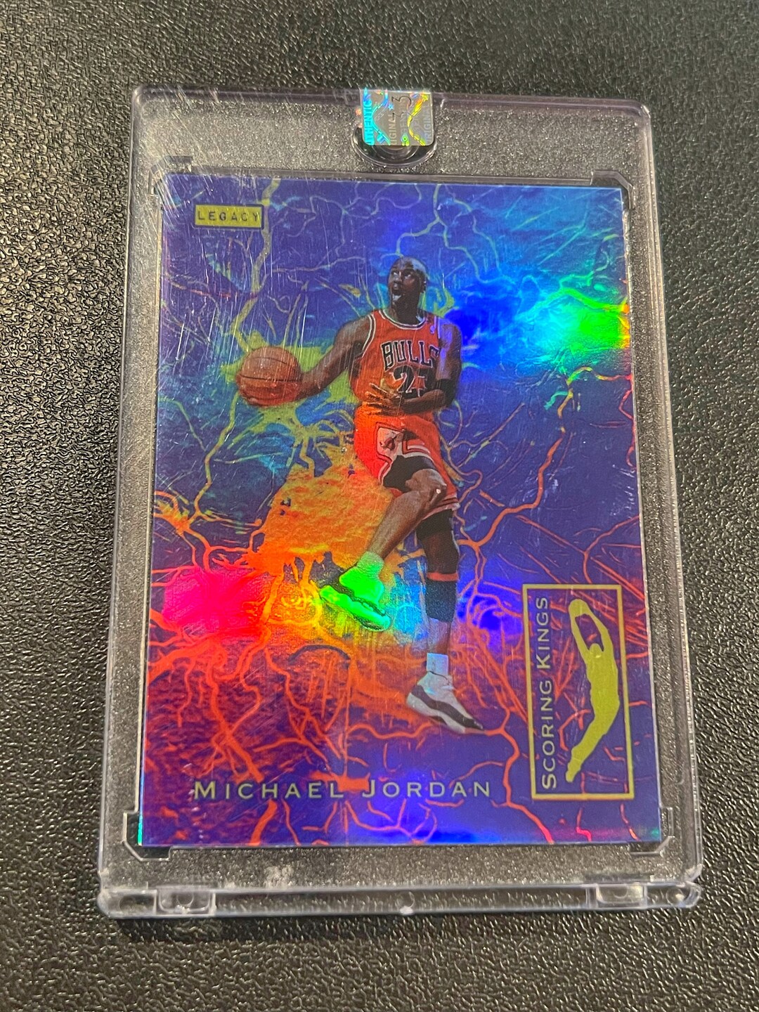 2021 Michael Jordan Scoring Kings Blue Splatter Refractor - Etsy