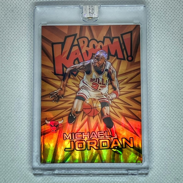 Michael Jordan Kaboom - Etsy