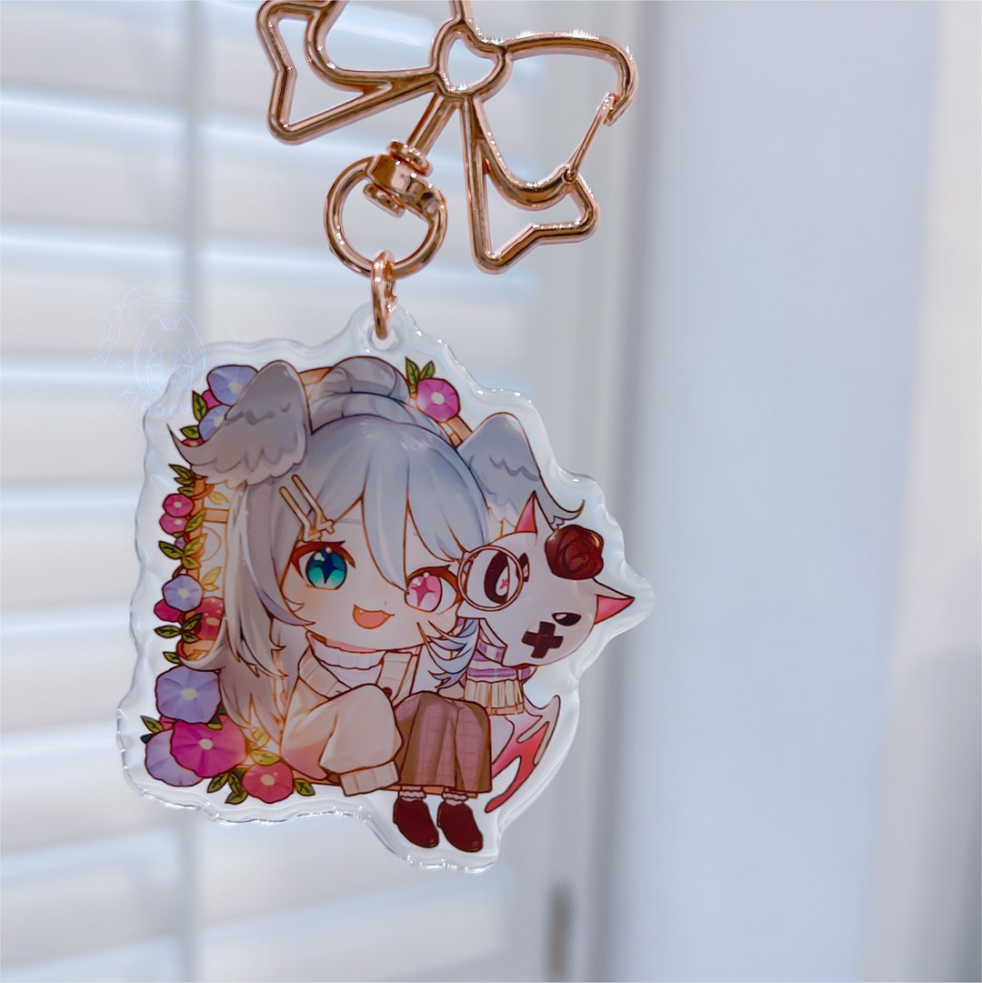 Elira Pendora EWIWA Ipomoea Nil Librarian Outfit Charm Keychain - Etsy