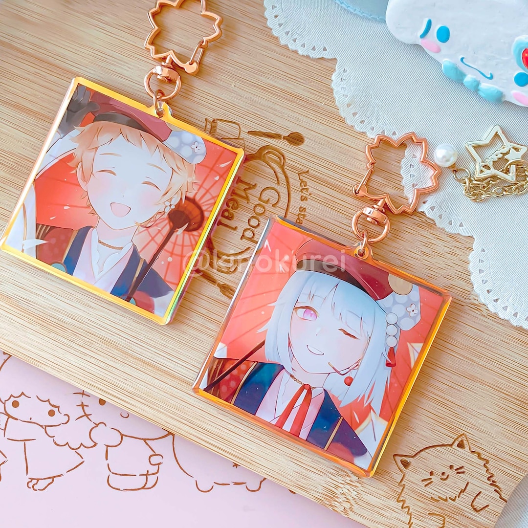 Ensemble Stars Hajime & Mitsuru Acrylic Charm Keychain, Ra*bits 60mm - Etsy