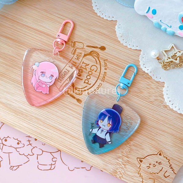 Bocchi the Rock Keychain - Etsy