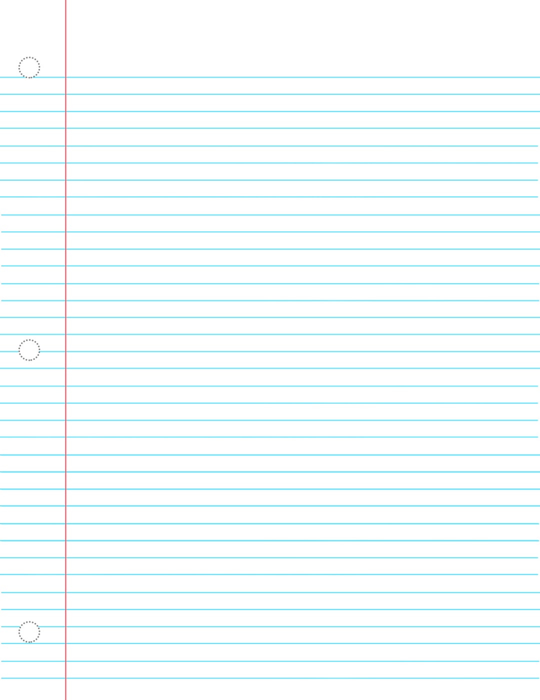 Notebook Paper