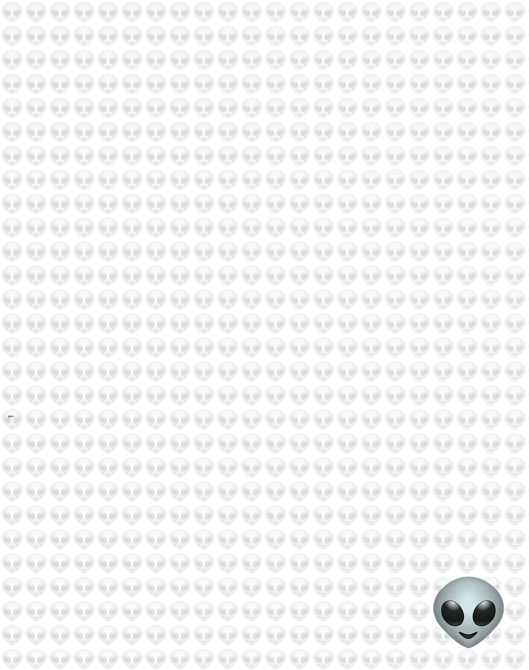 Alien Emoji Stationary - Etsy